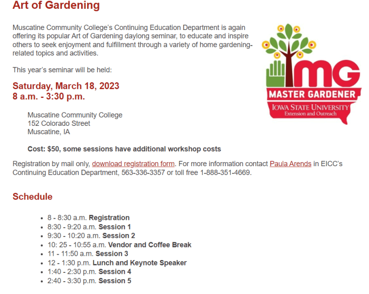 Art of Gardening 2023 – Trees Forever